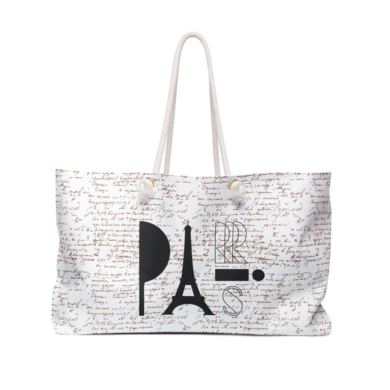 Paris Weekender Bag - Etsy