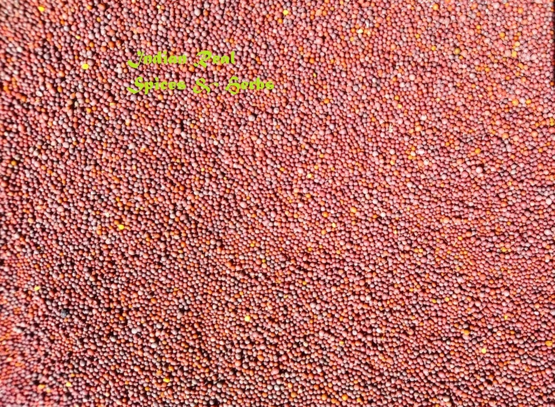 Red Mustard Seeds, 100% AYURVEDIC NATURAL Red Mustard Seeds, Free ...