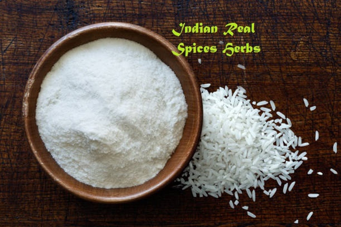 Rice Powder, 100% Rice Powder Worldwide Shipping 100gm to 1kg - Etsy