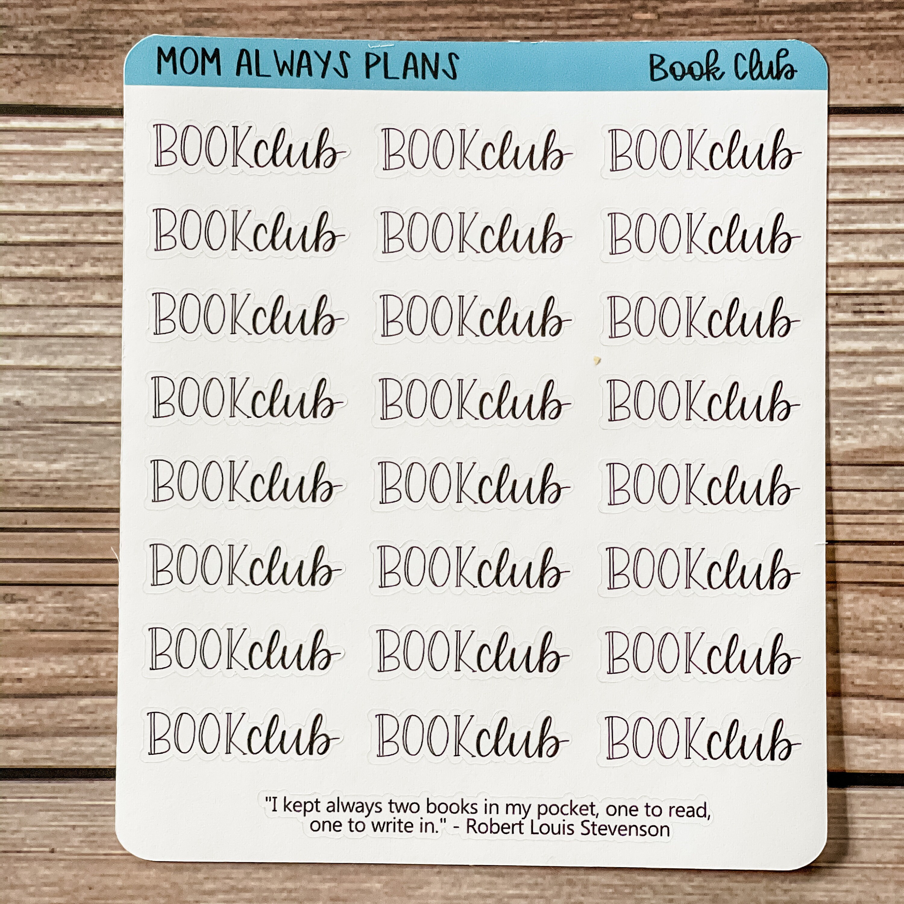 Book Club Buddy Read Chat Days Planner Stickers | Etsy