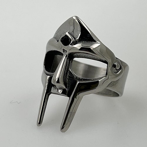 MF Doom Stainless Steel Ring - Etsy