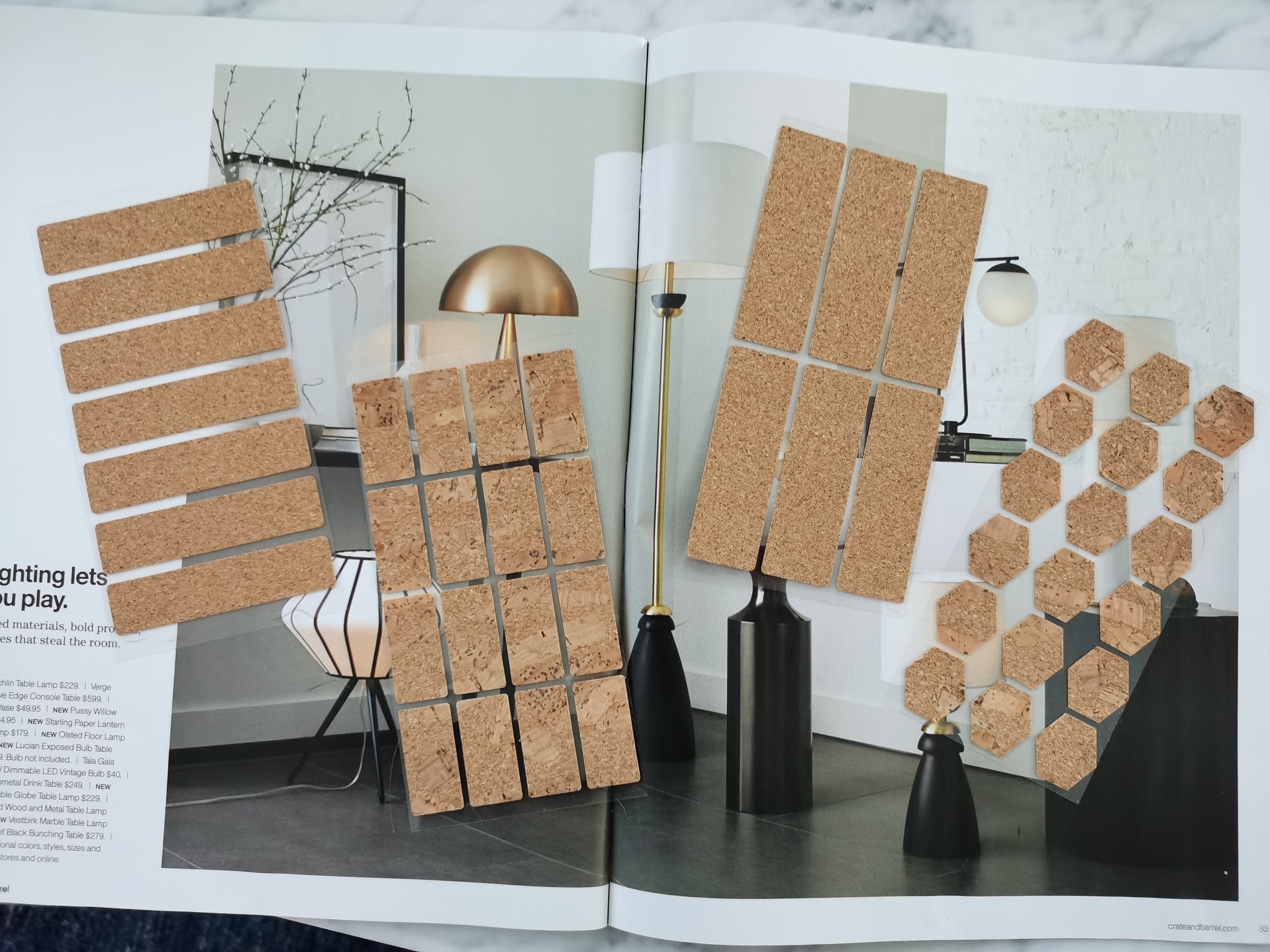 Self Adhesive Cork Label Variety Pack With a Marker Pen - Etsy