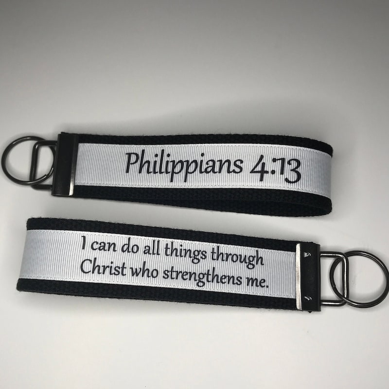 Scripture Key Chain - Etsy