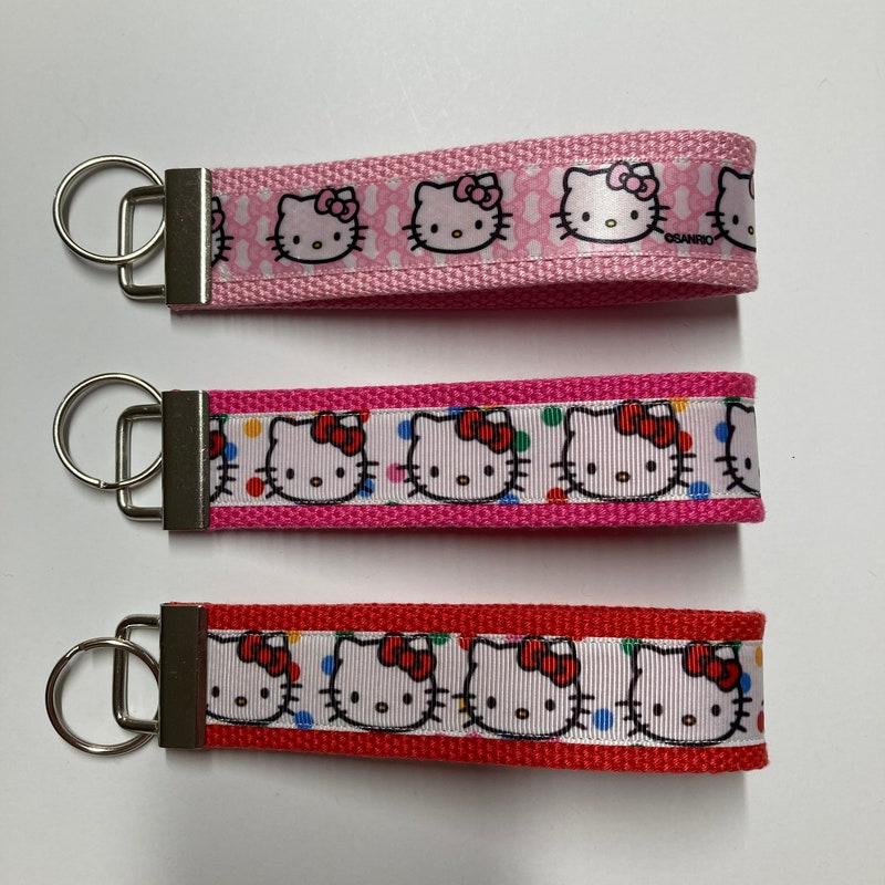 Hello Kittys Key Chain - Etsy