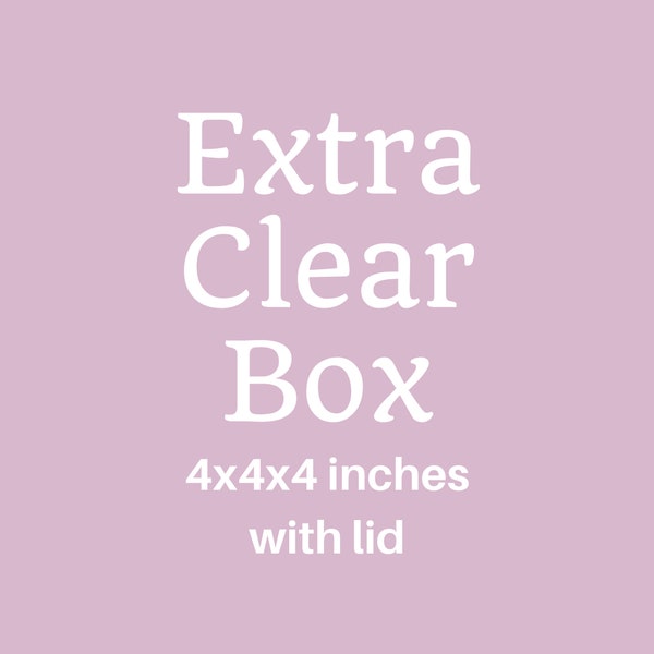 4x4x4 Box - Etsy