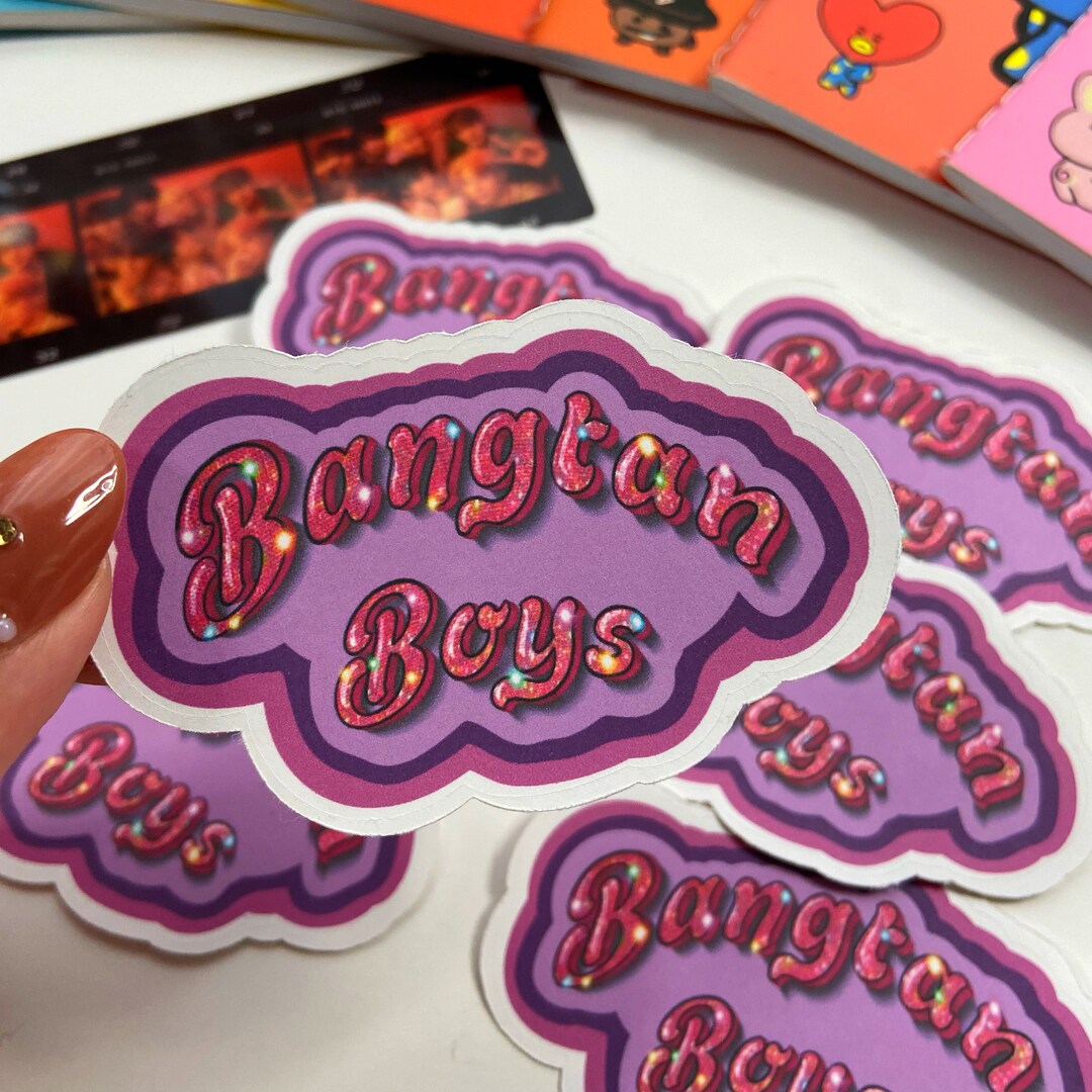 Bangtan Boys Die Cut Sticker Deco Laptop iPad Journal Notebook Calendar ...
