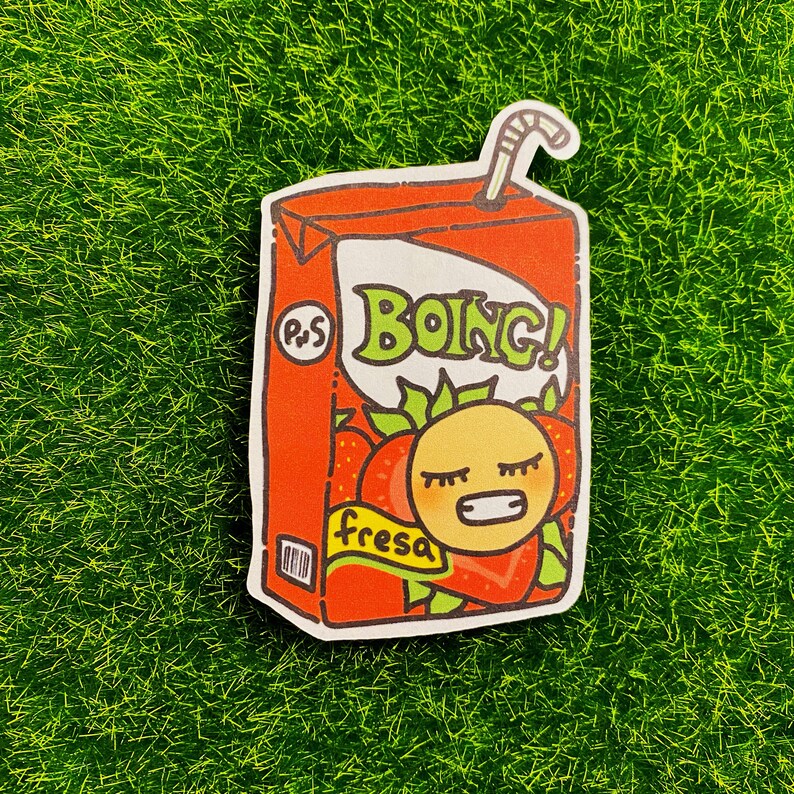 BTS Boing Mexican Juice Boxes Die Cut Sticker for Stationary - Etsy