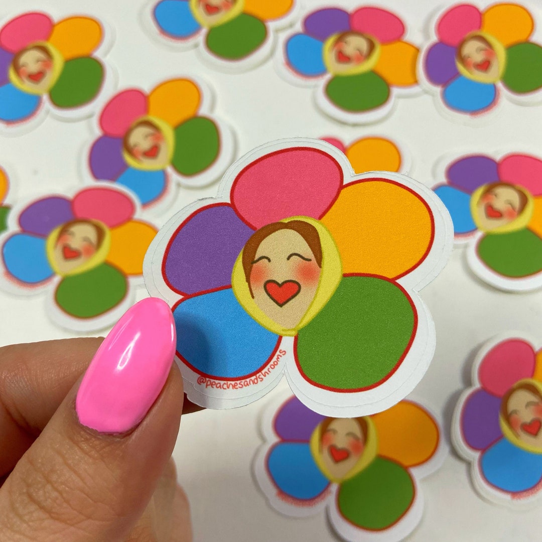 Hobi Flower Sticker for Laptop Binder Calendar Notebook - Etsy