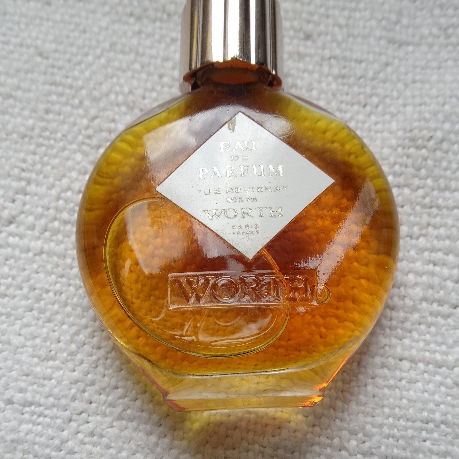 Vintage Worth je Reviens Perfume Bottle/vintage French Fragrance ...