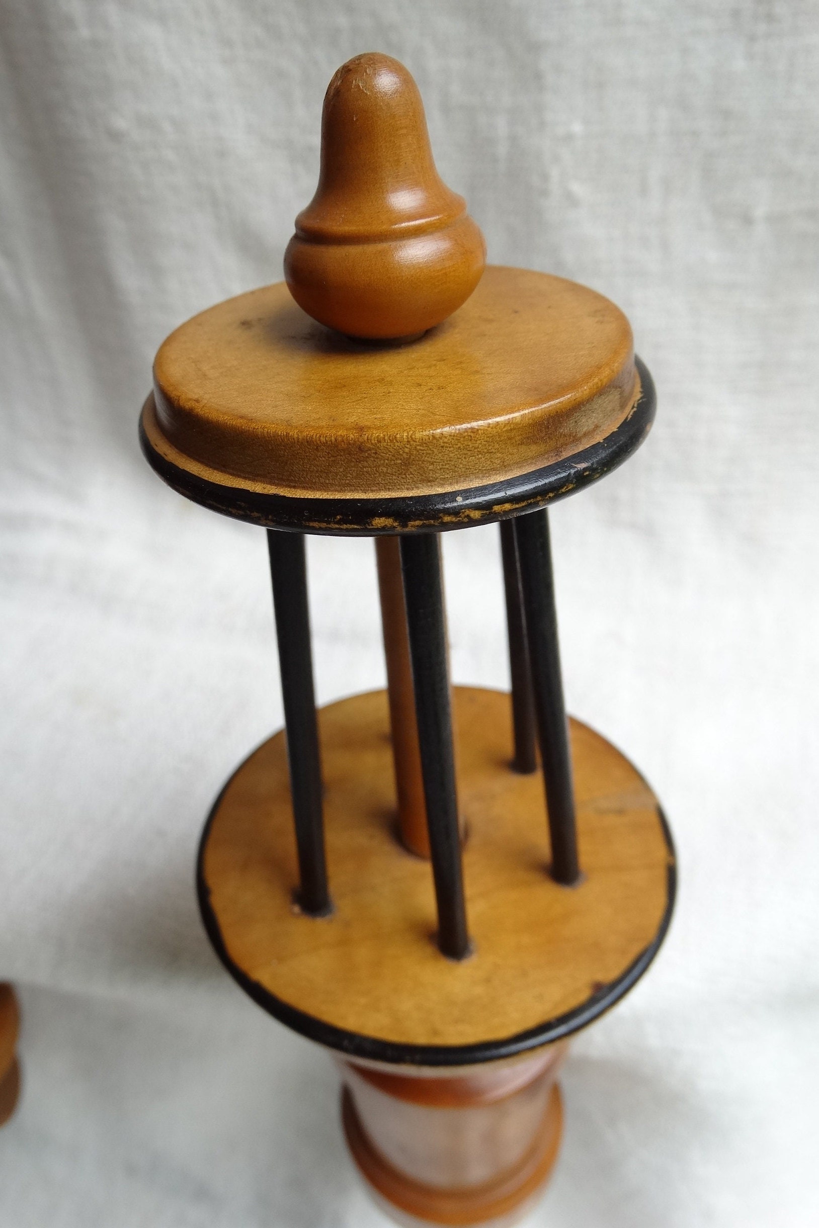 Pair Antique Thread Winders/2 Sewing Clamps/treen Cotton - Etsy