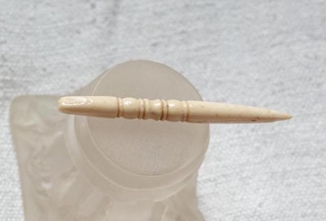 Antique Cow Bone Sewing Awl, 19th Century Stiletto - Etsy