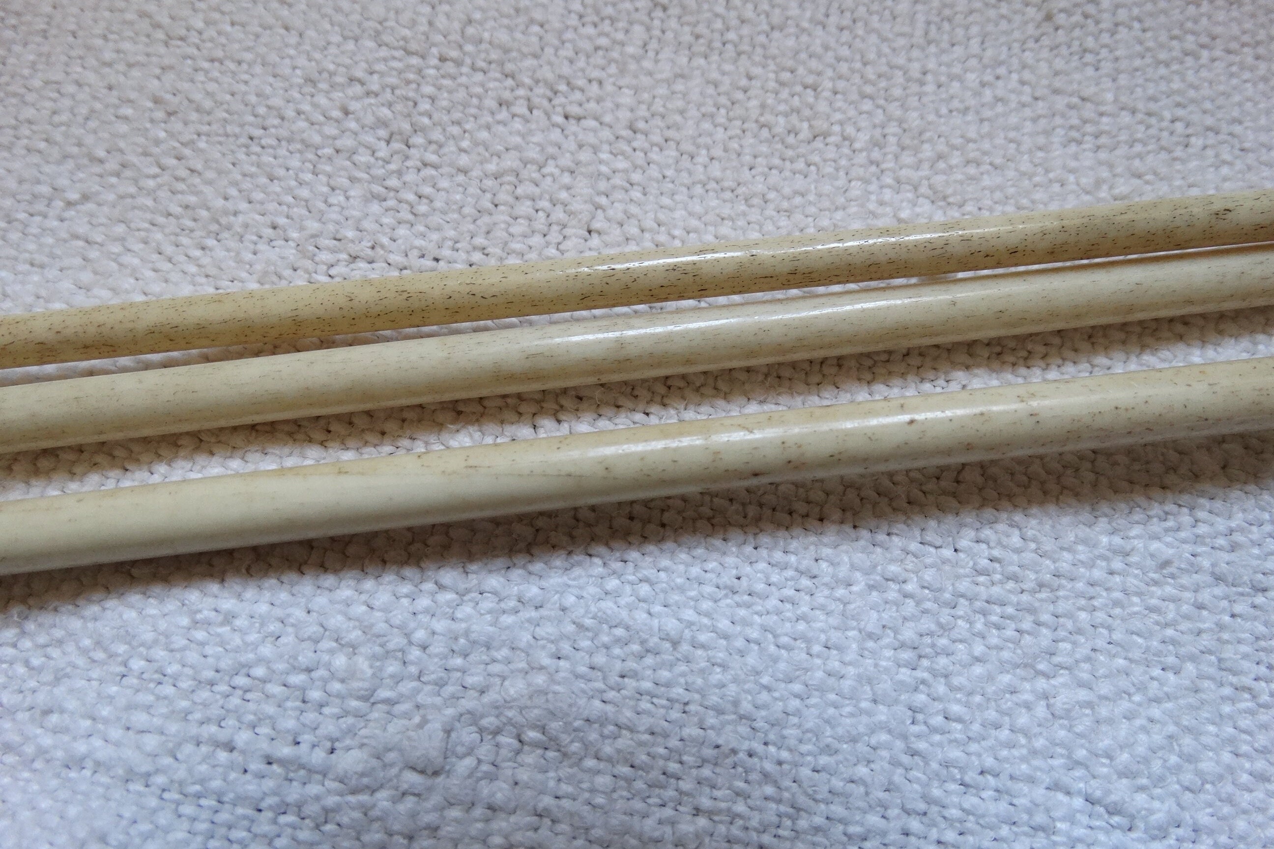 3 Antique Bone Crochet Hooks/turned Bone Lace - Etsy