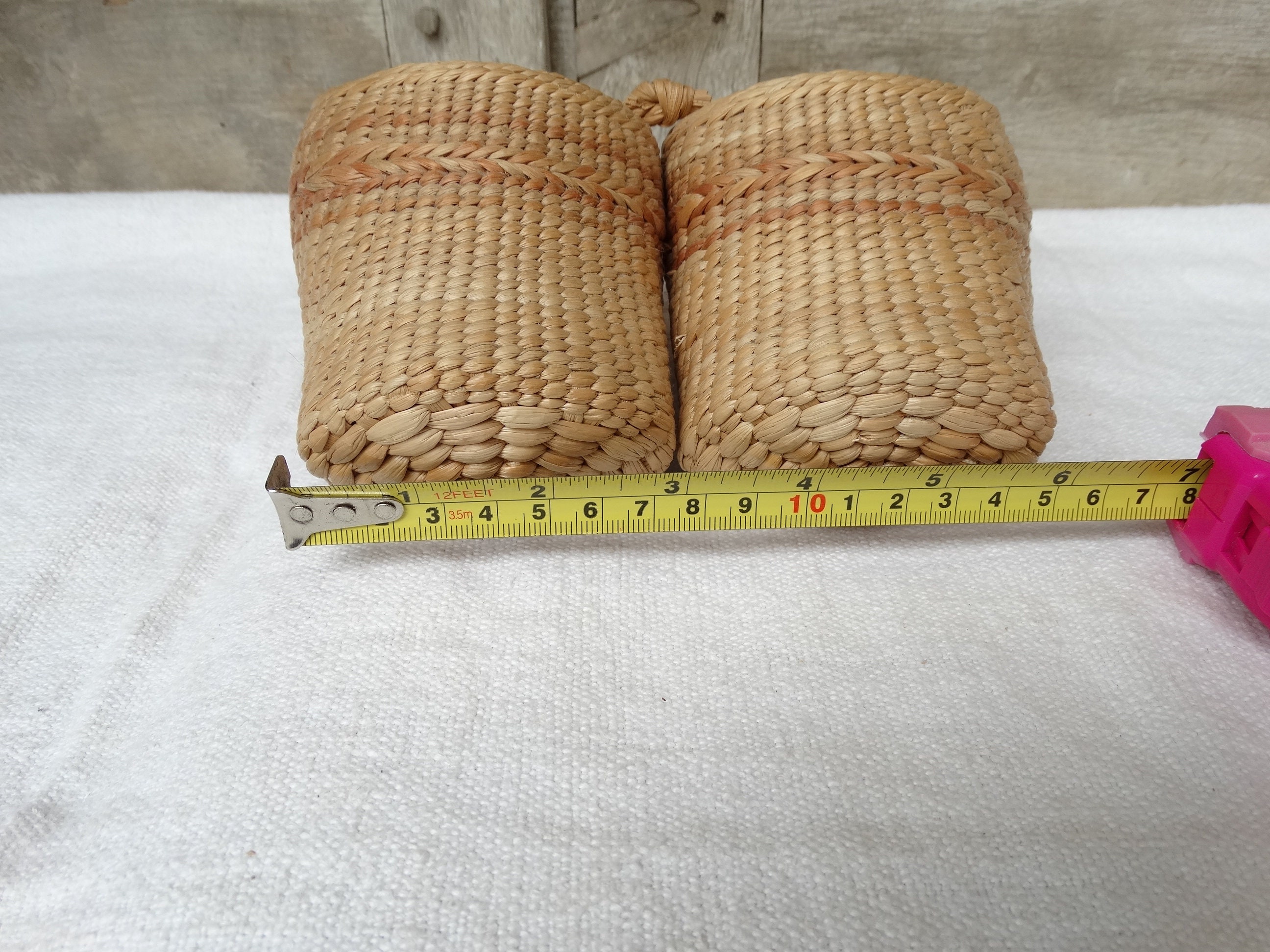 Vintage woven straw shoes. Children's natural fibre clogs. | Etsy