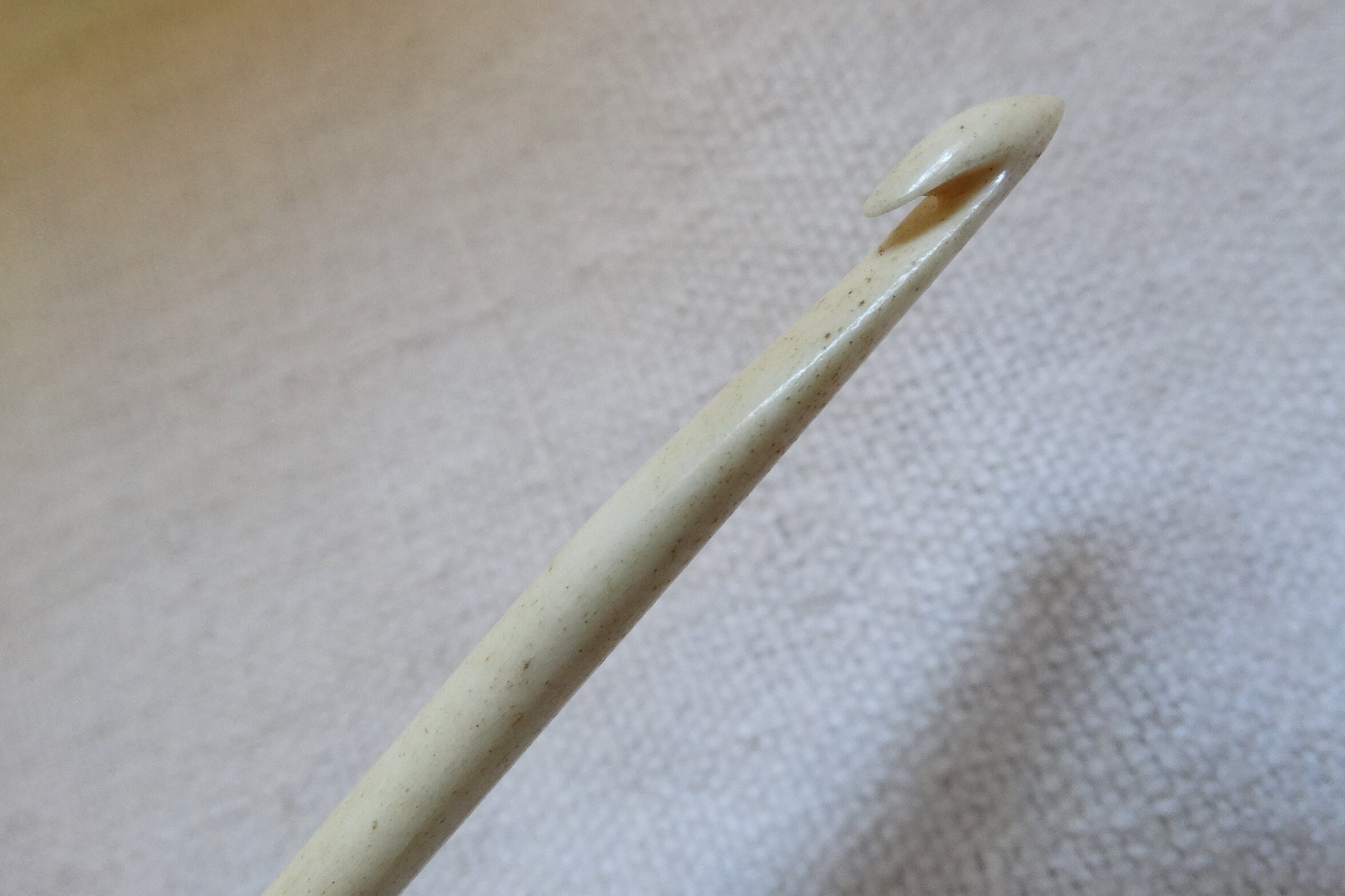 3 Antique Bone Crochet Hooks/turned Bone Lace - Etsy