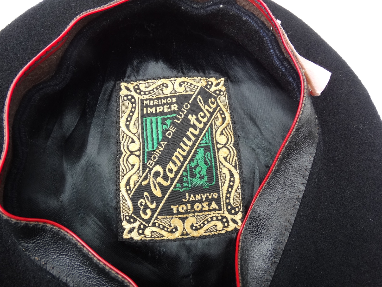 Vintage Beret Basque/as New French Beret/vintage French Beret/merino ...