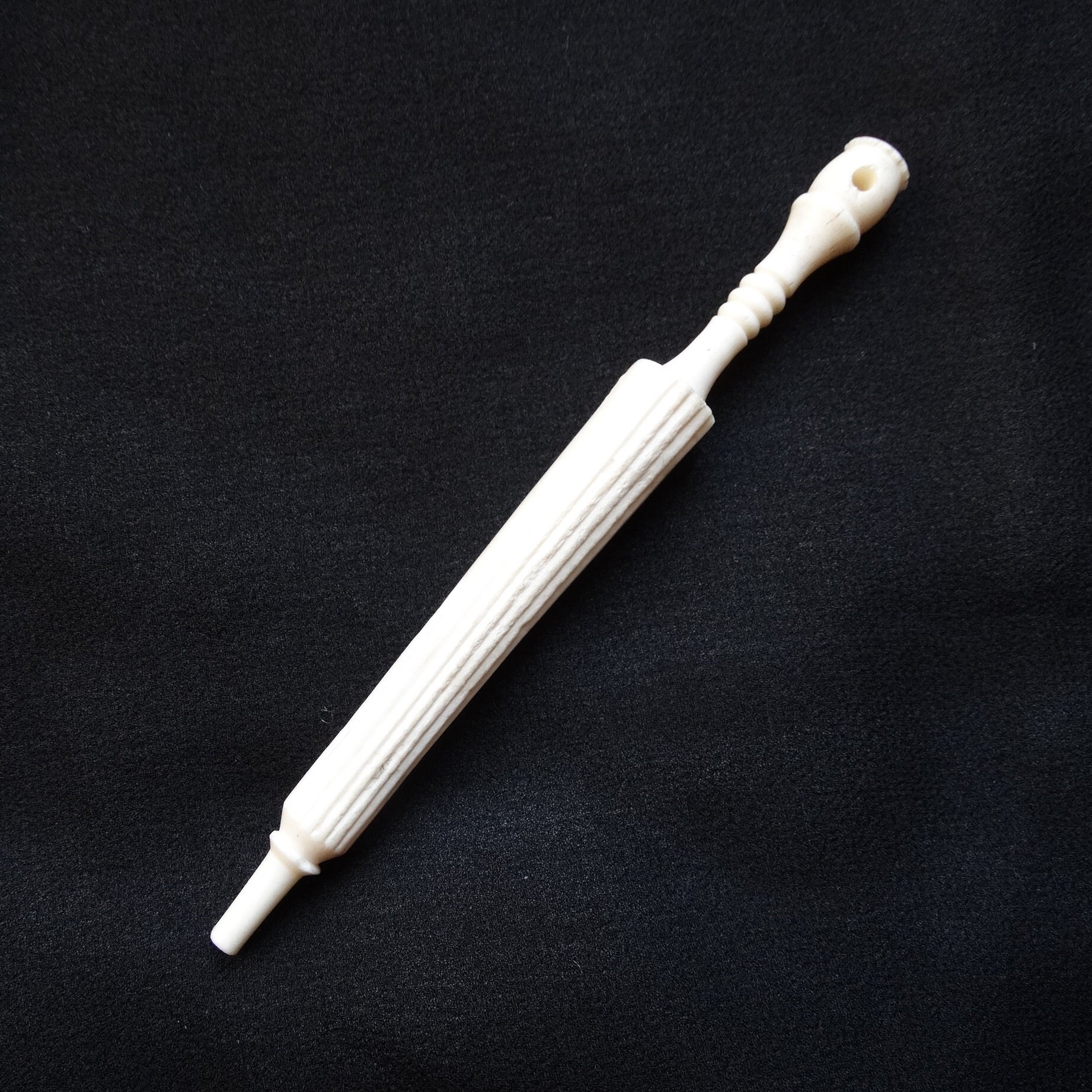 Bone Parasol Needle Case/antique Bone Umbrella Shaped Etui/french ...