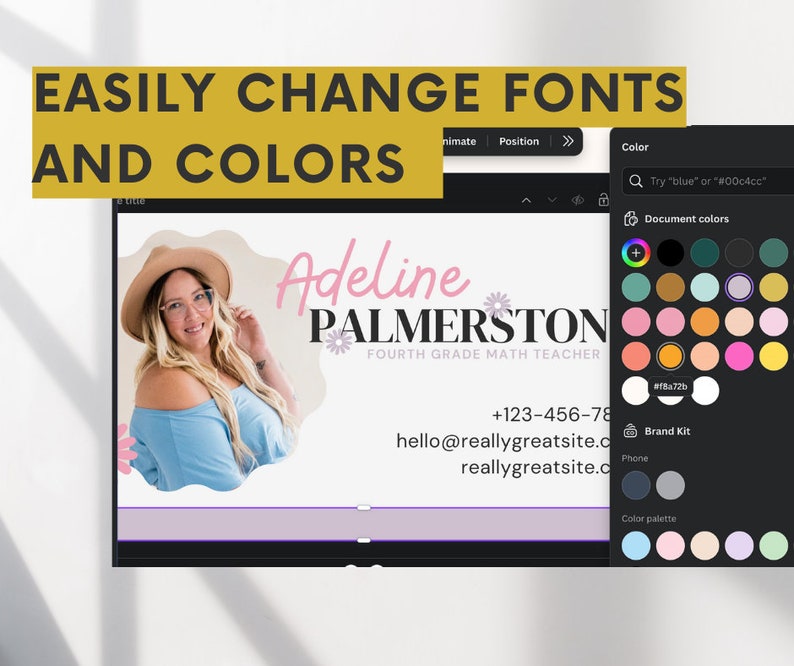 Teacher Email Signature Bundle | Email Signature Templates for Teachers ...