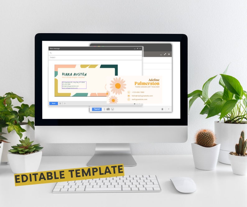 Teacher Email Signature Bundle | Email Signature Templates for Teachers ...