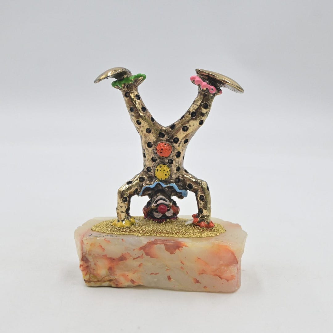Vintage 1979 Ron Lee Pinky Upside Down Clown Handstand Figure - Etsy