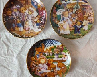 Teddy Bear Plate | Etsy