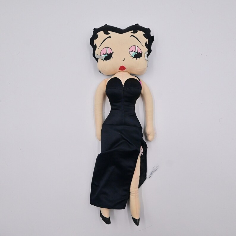 Vintage 1987 Betty Boop Flapper Plush Doll - Etsy