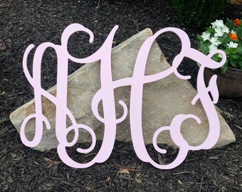 Vine Script Letter - Etsy