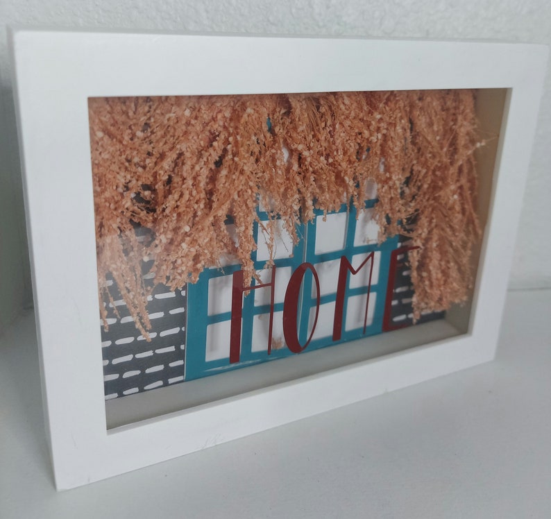 HOME Decor, Teal Window, Shadow Box - Etsy