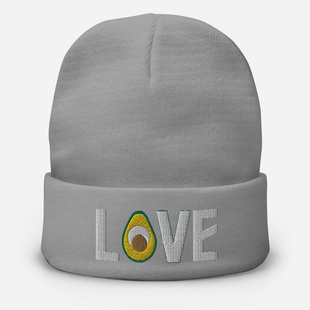 Avocado Lover, Vegan Hat, Vegan Gift, Homestead Hat, Avocado Beanie ...