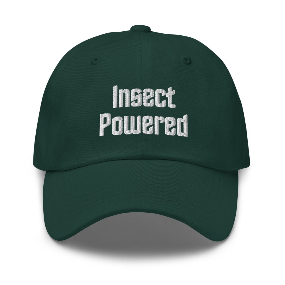 Insect Powered, Entomophagy Hat, Insect Hat, Insect Lover, Insect ...