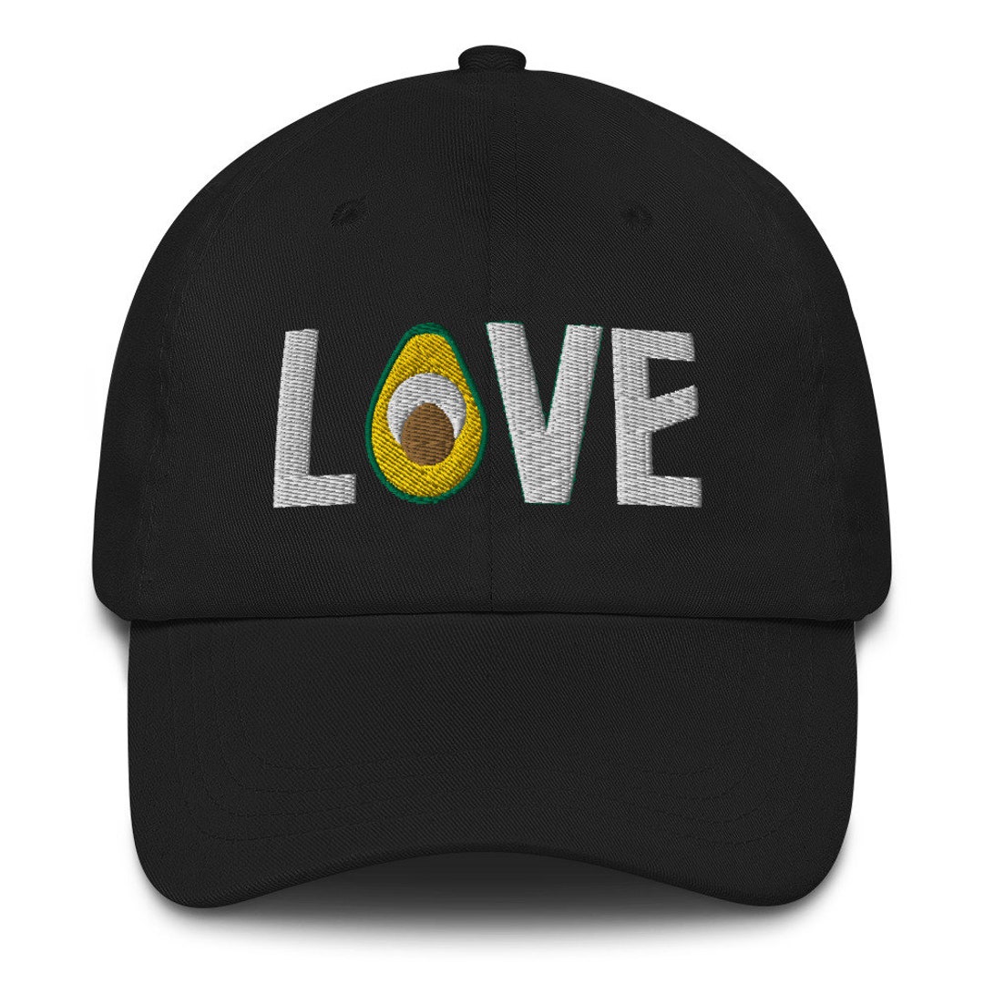 Avocado Lover, Vegan Hat, Vegan Gift, Homestead Hat, Garden Hat ...