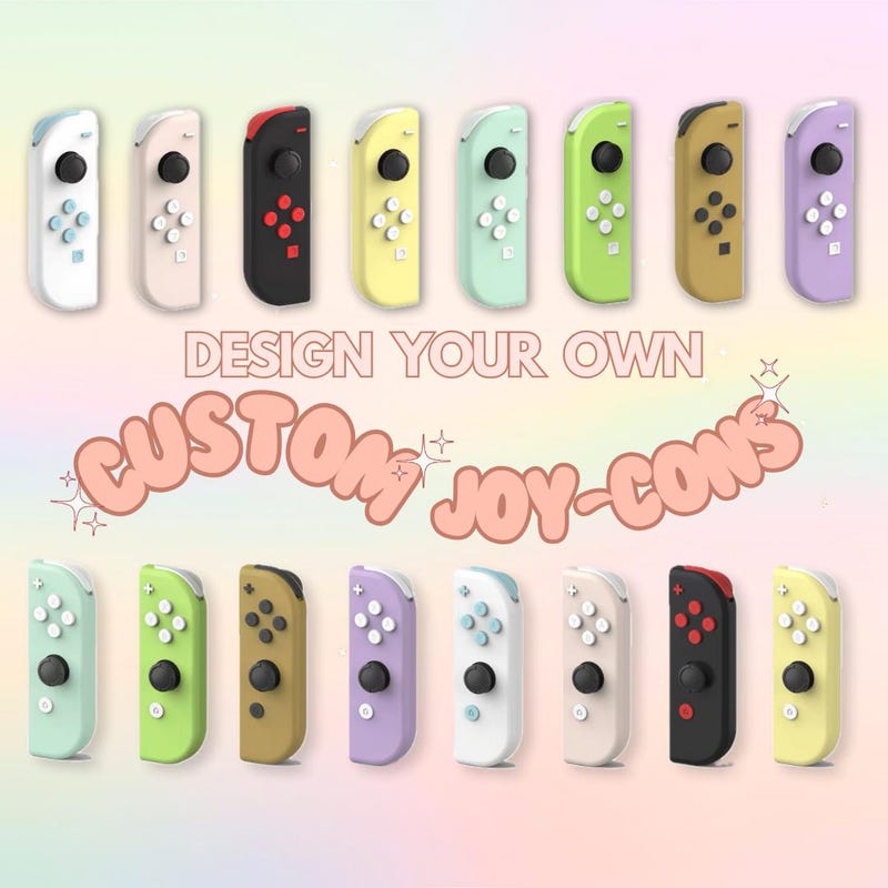 Custom Nintendo Switch Joy Cons - Etsy