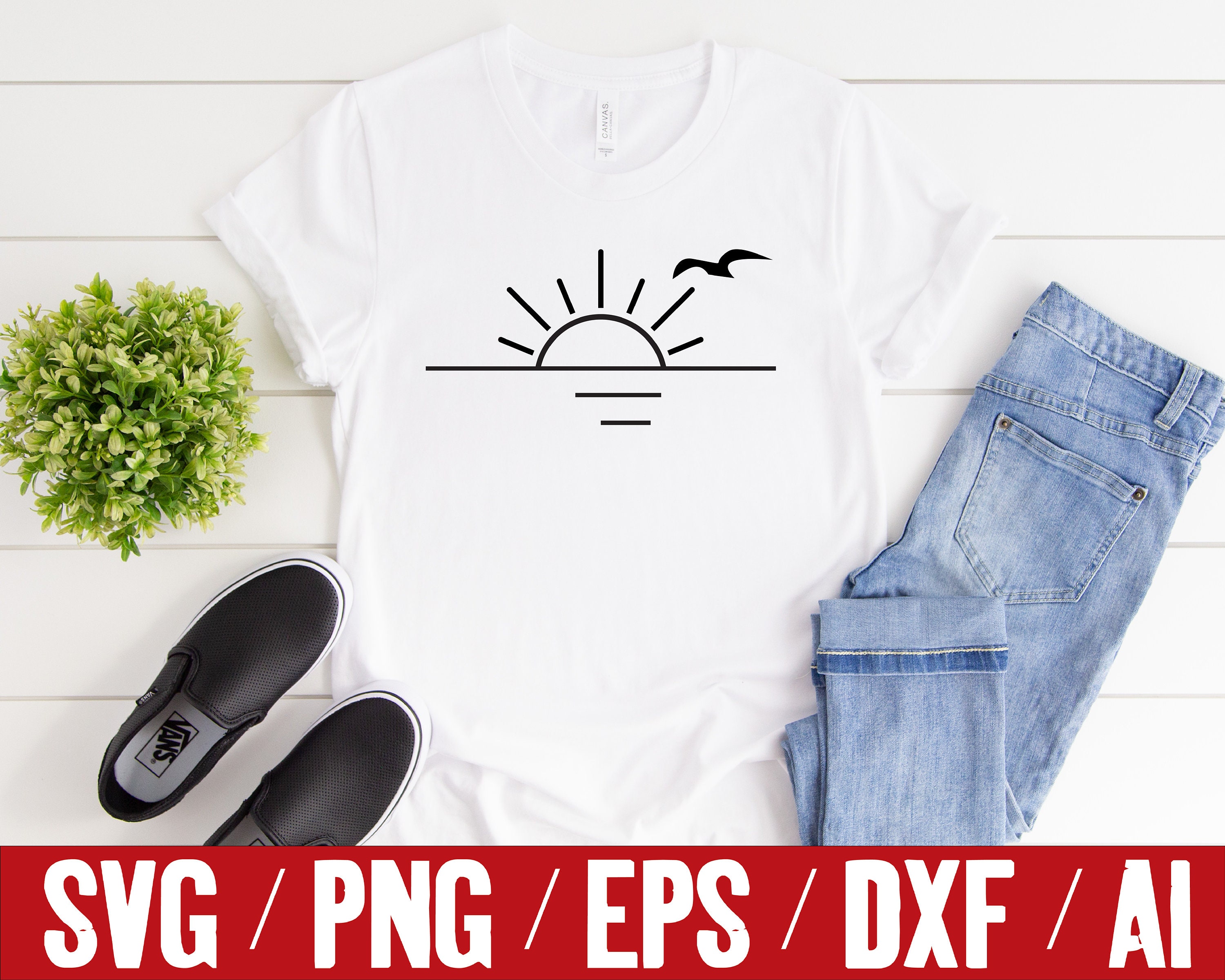 SVG Summer Tshirt SVG Quote Tropical Bird Waves SVG Summer Svg - Etsy
