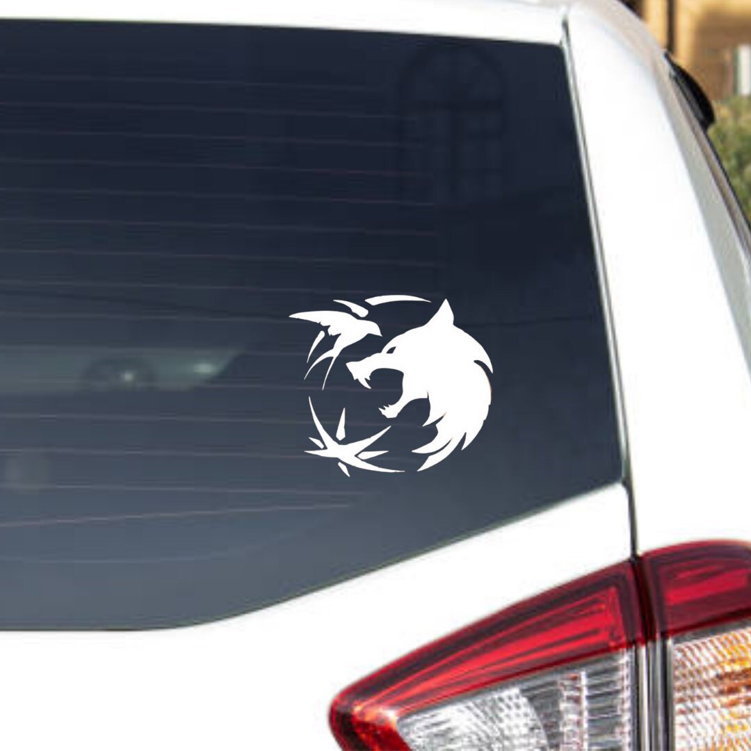 Witcher Decal | the Witcher Inspired Vinyl Decal Sticker | Car Decal ...