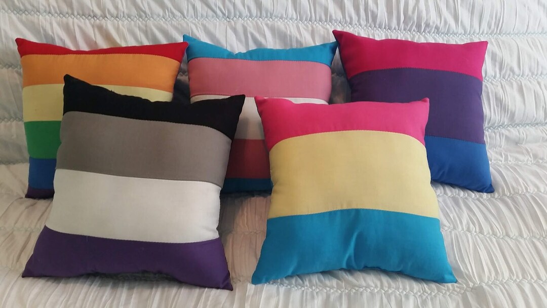 Pride Flag Pillow - Etsy