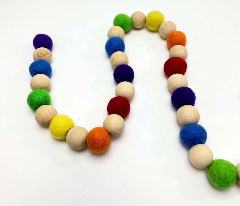 Happy Garland, Rainbow Garland, Pride Garland, Rainbow Decorations St ...