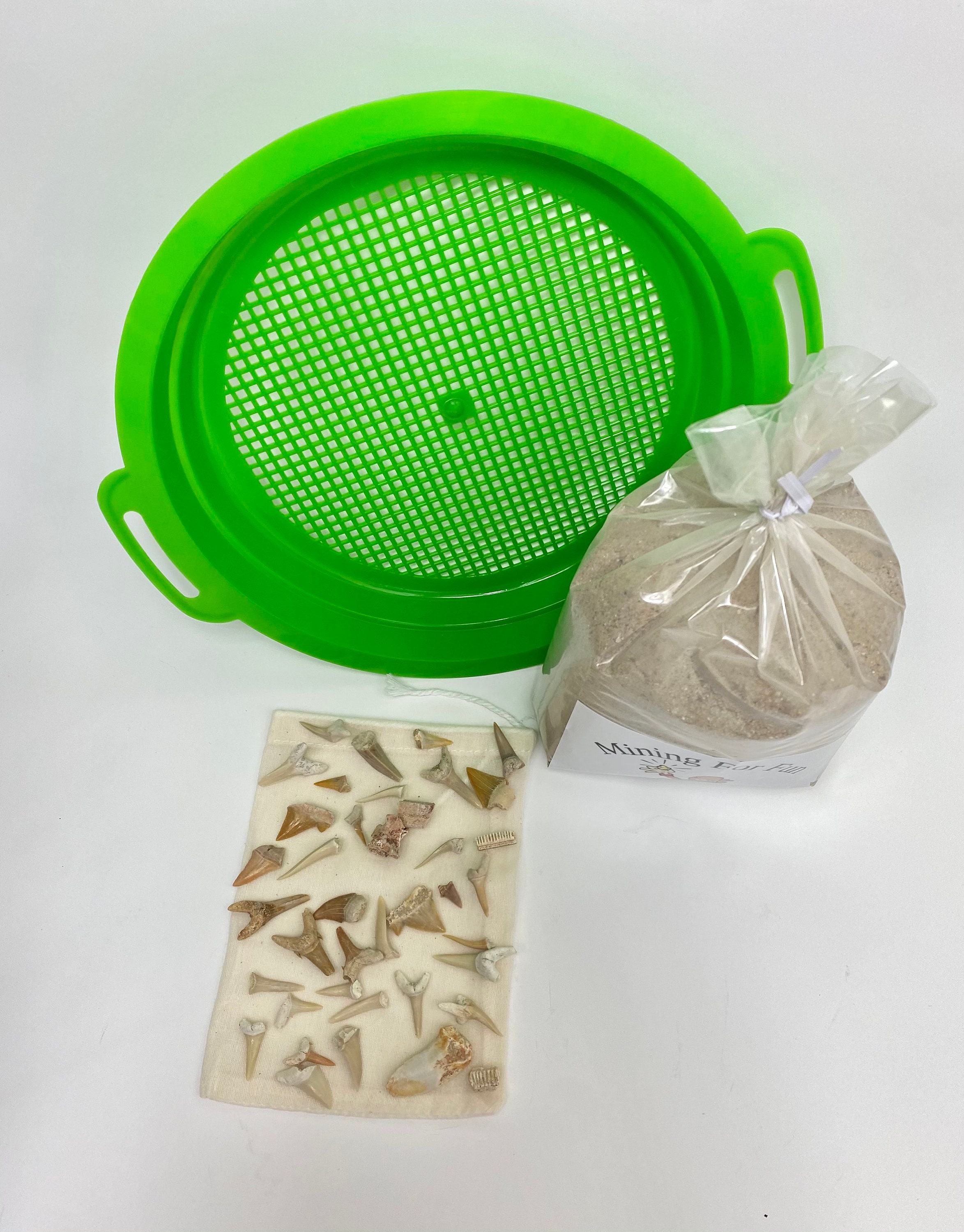 Mining Bag of Sharks Teeth Shark week lover gifts for kids | Etsy