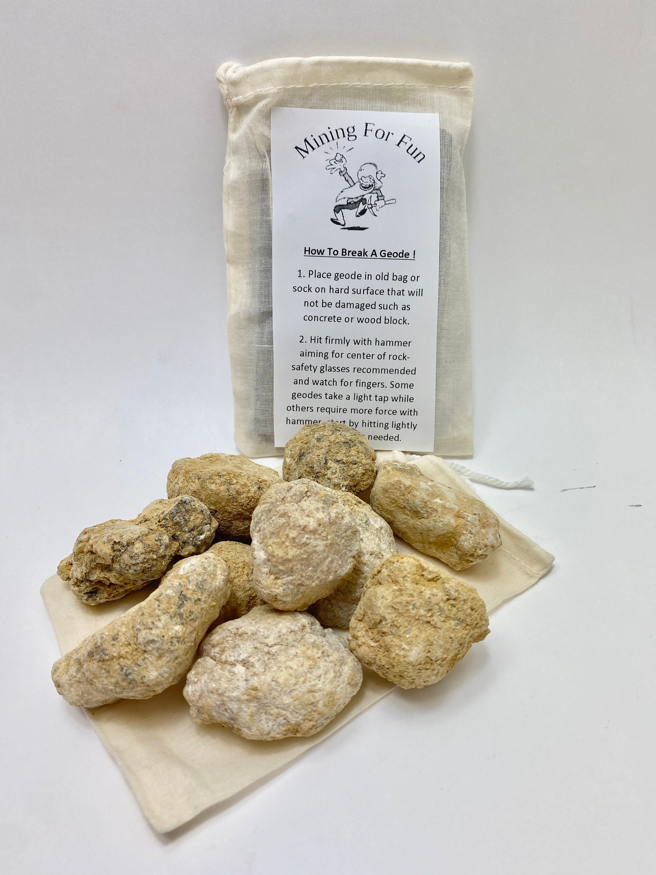 Crack and Break Your Own Authentic Moroccan Geodes Set off 10 - Etsy