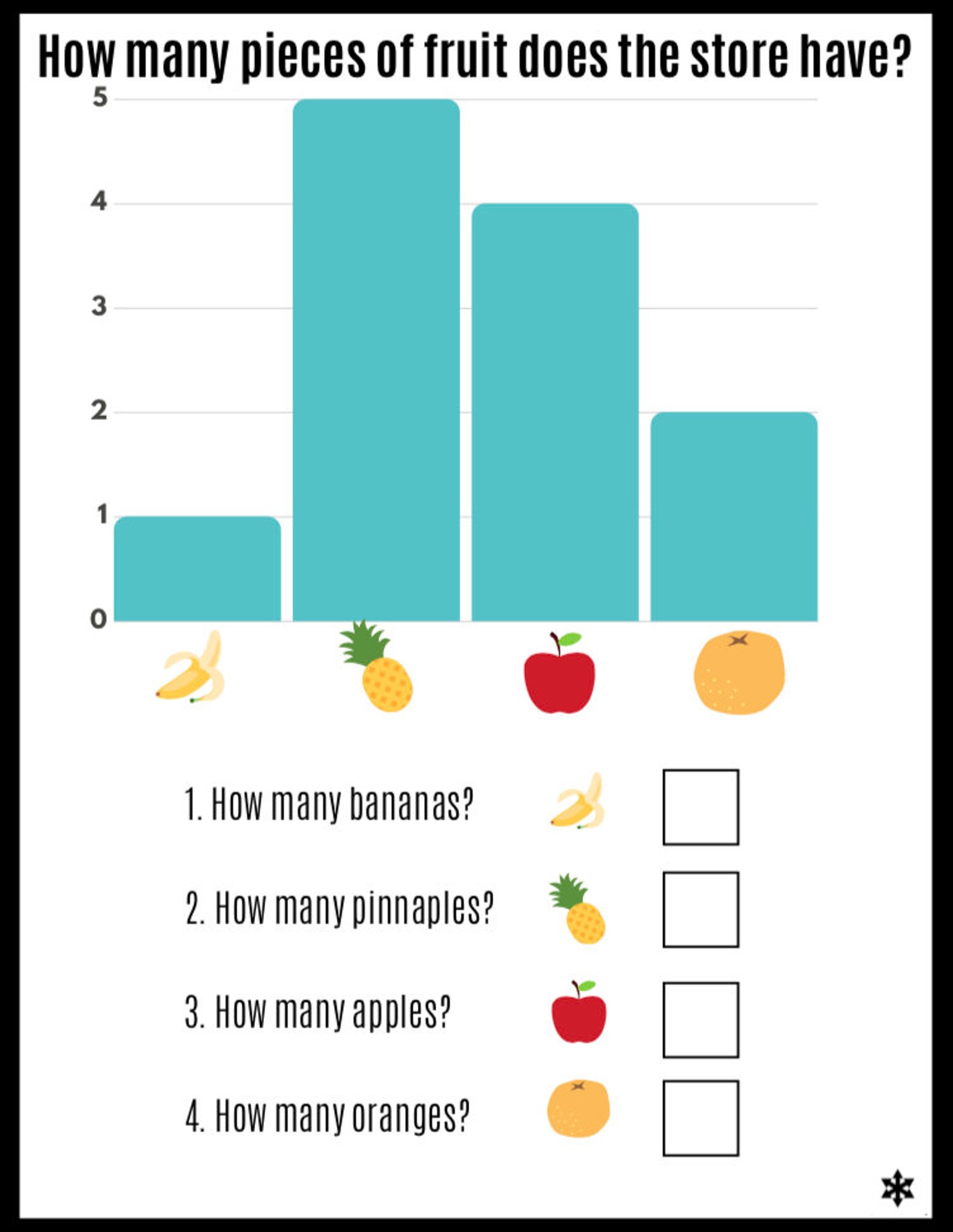 Bar Graphs special Education Autism Early Elementary - Etsy UK