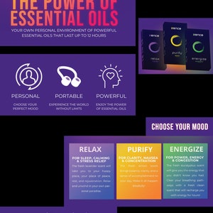 Zence Wearable Essential Oil Products - Etsy