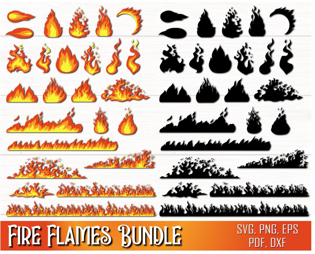 Fire Bundle Svg, Fireball Svg, Fire Svg, Flames Svg, Flame Svg, Fire ...