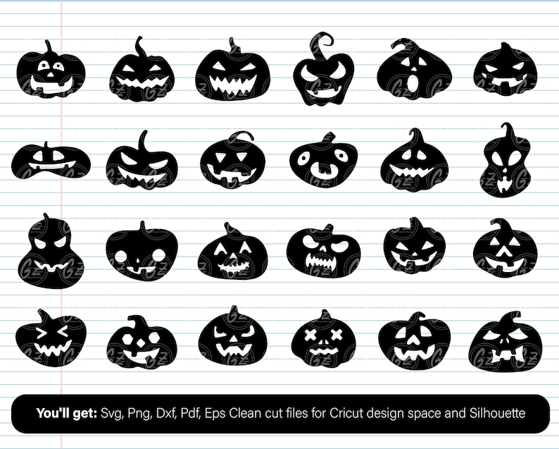 Halloween SVG Bundle Halloween SVG Fall Svg Autumn Svg - Etsy