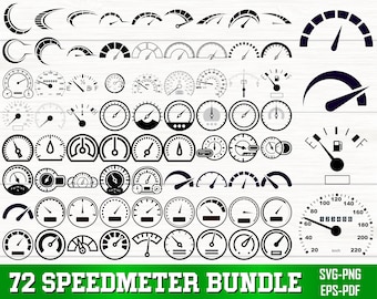 Speedometer SVG Bundle, Speedometer Png Bundle, Racing Car Svg ...