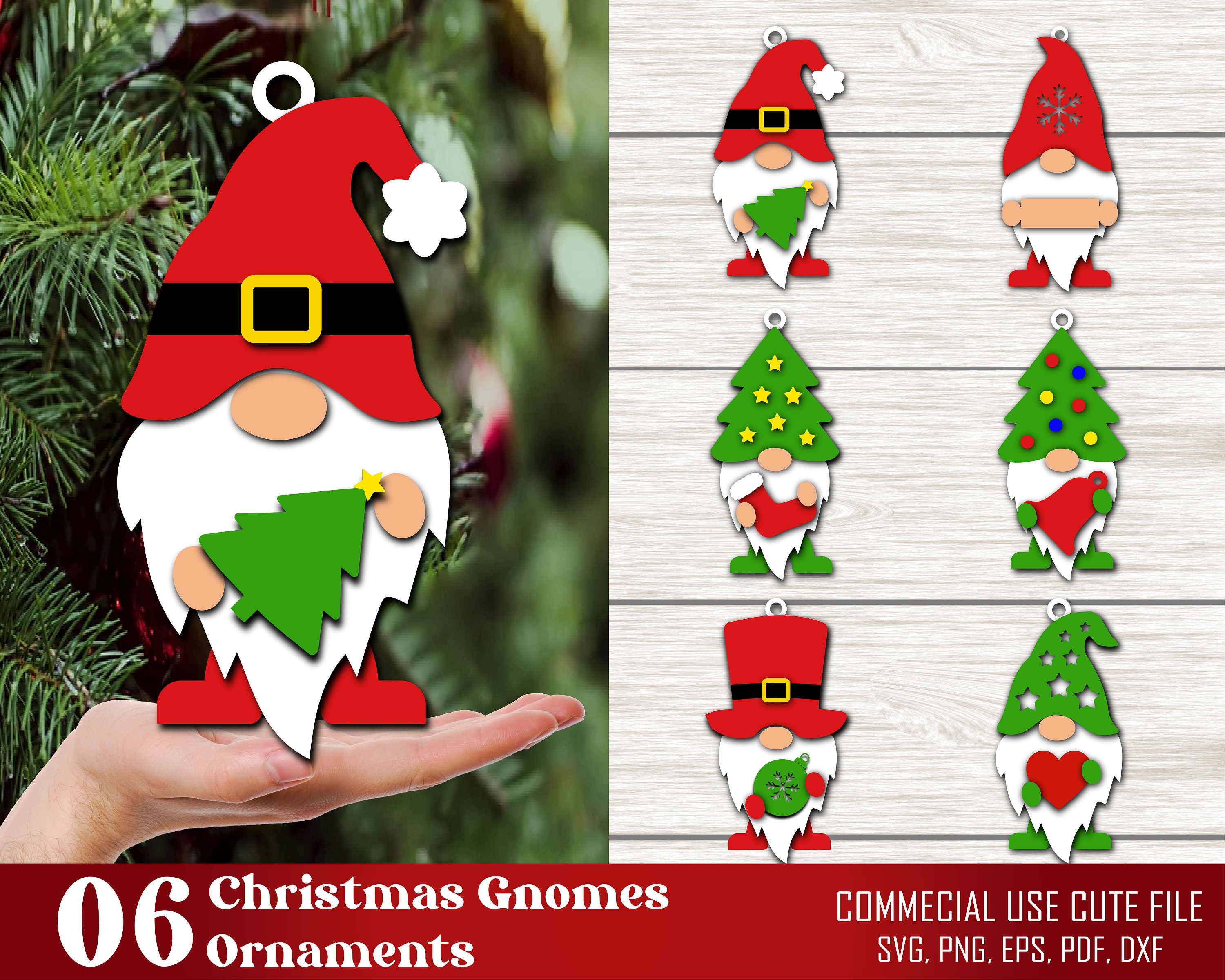 Christmas Gnome SVG Bundle Christmas Decor Christmas Gnome - Etsy