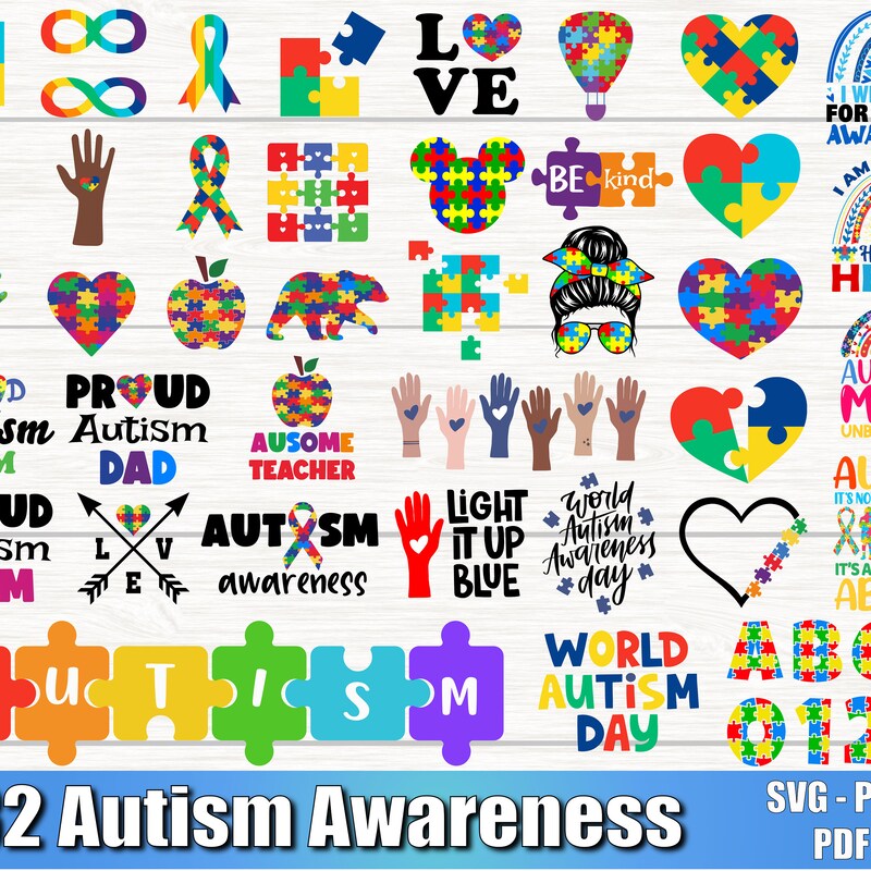 Autism Svg - Etsy