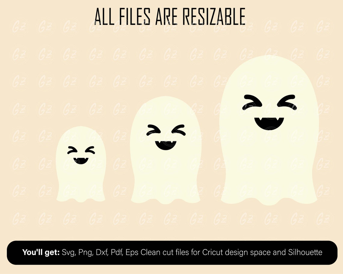 GHOST SVG Halloween Svg Ghosts Svg Ghost Svg Bundle Ghost - Etsy