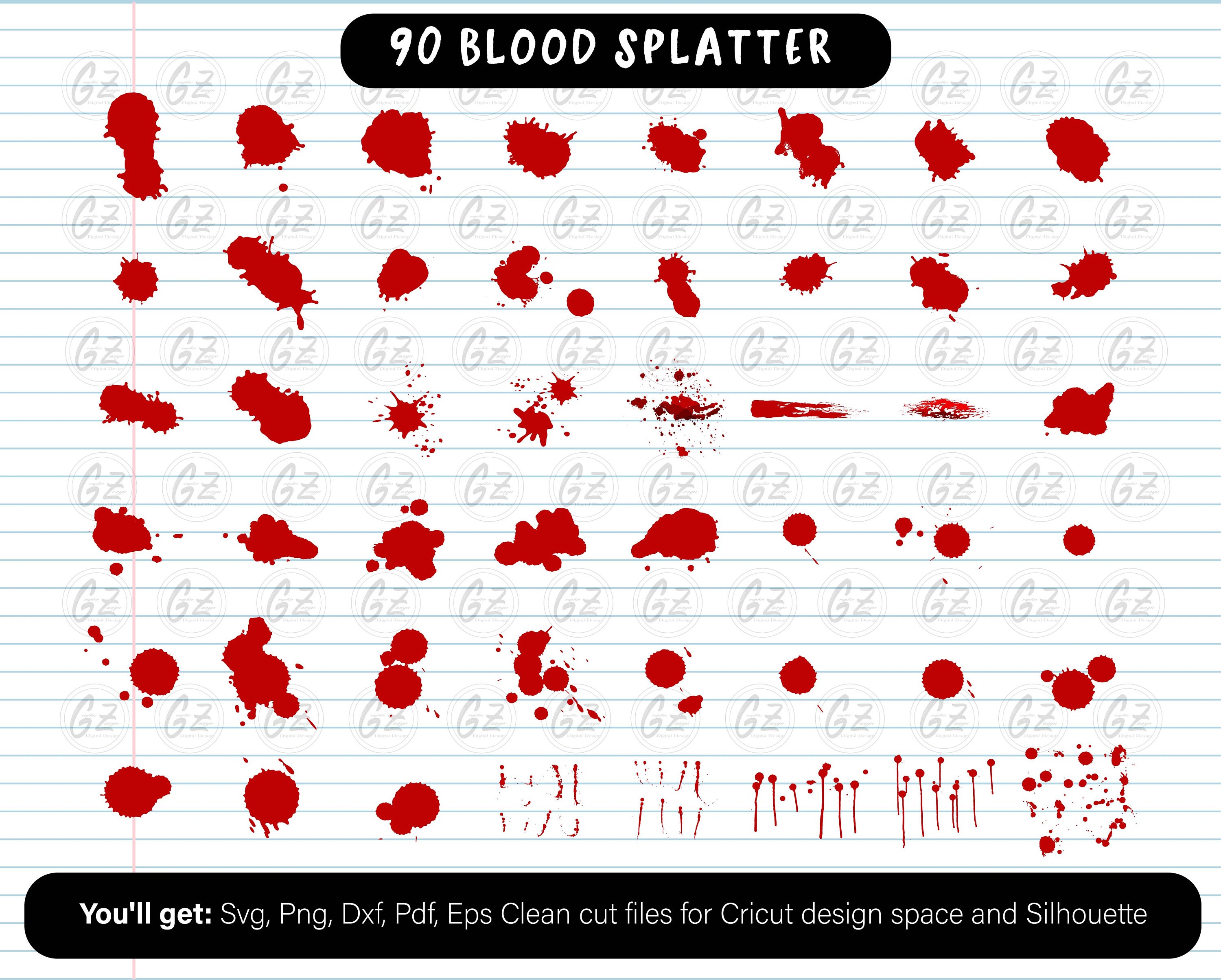 Blood Drips Svg, Blood Png, Bloody Font Svg, Claw Svg, Blood Splatter ...