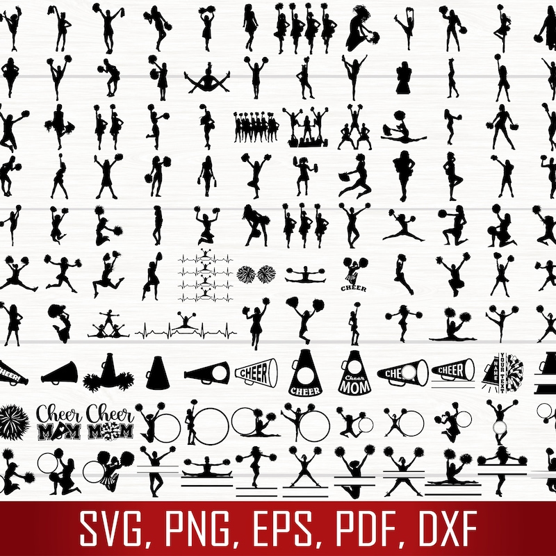 Cheerleading Svg - Etsy