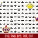 Crown Svg Png, Crown Svg Bundle, King Crown SVG, Queen Crown SVG ...