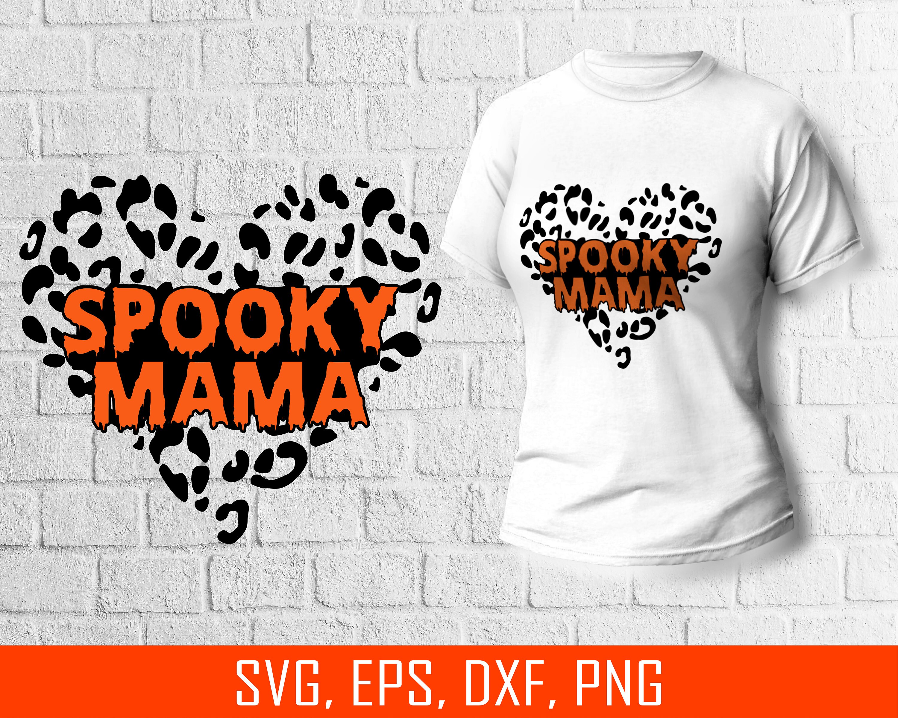 Spooky Mama Svg Spooky Mom Svg Halloween Shirt Gift for Mom - Etsy