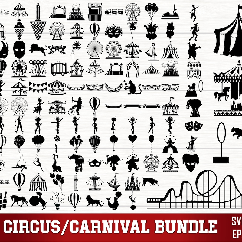 Creepy Circus Art - Etsy
